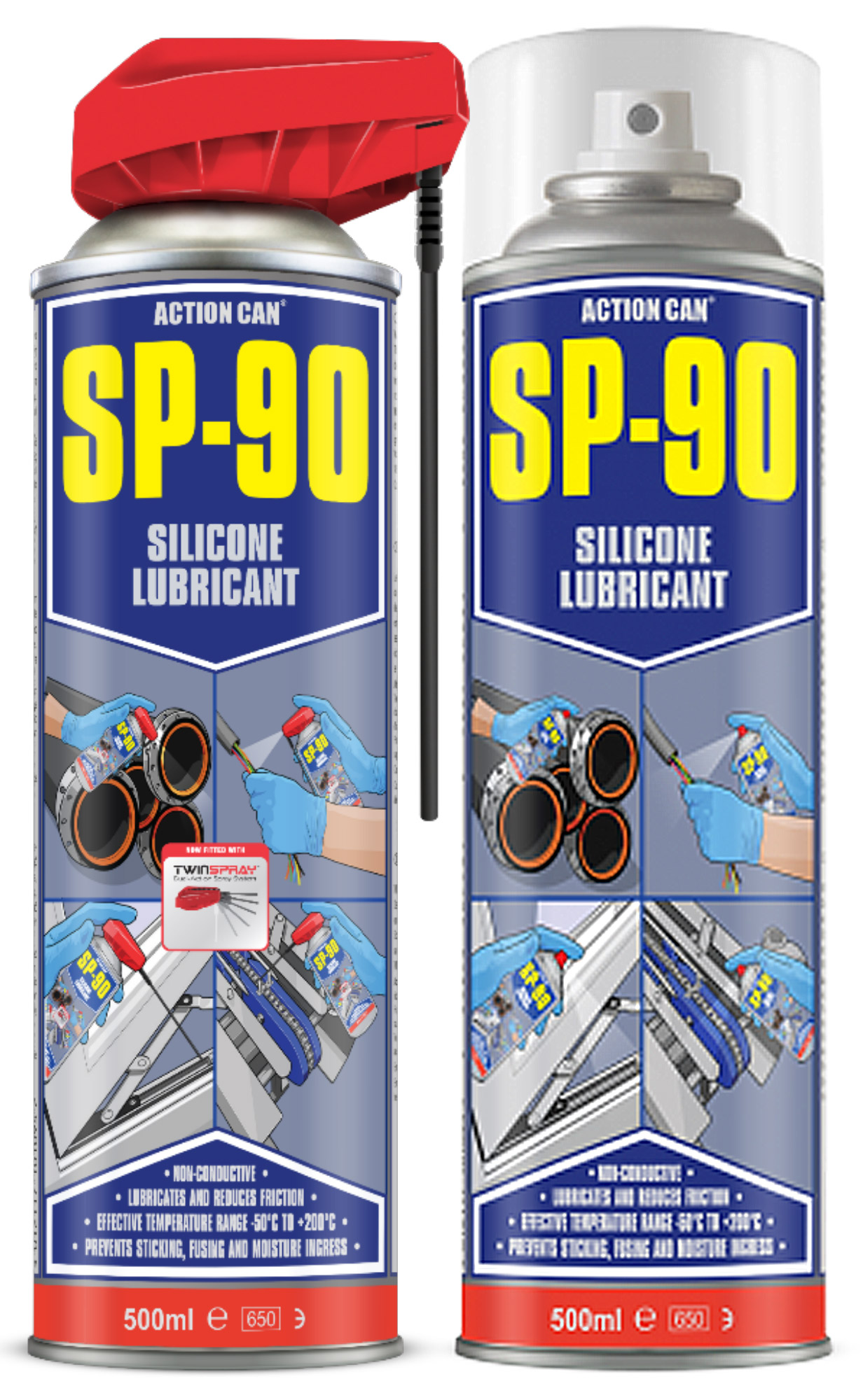 SP-90 Silicone Lubricant Spray